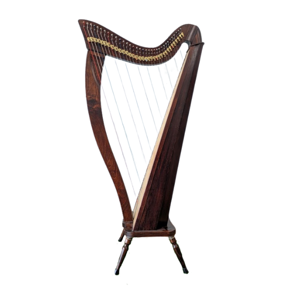Bell Bird 34-String Harp by Sanderson Harps – WA Music